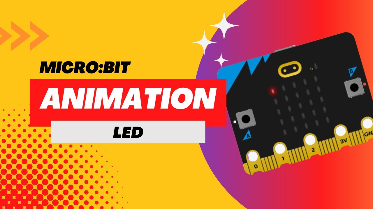 Micro:Bit - Animasi LED (Block + Python)