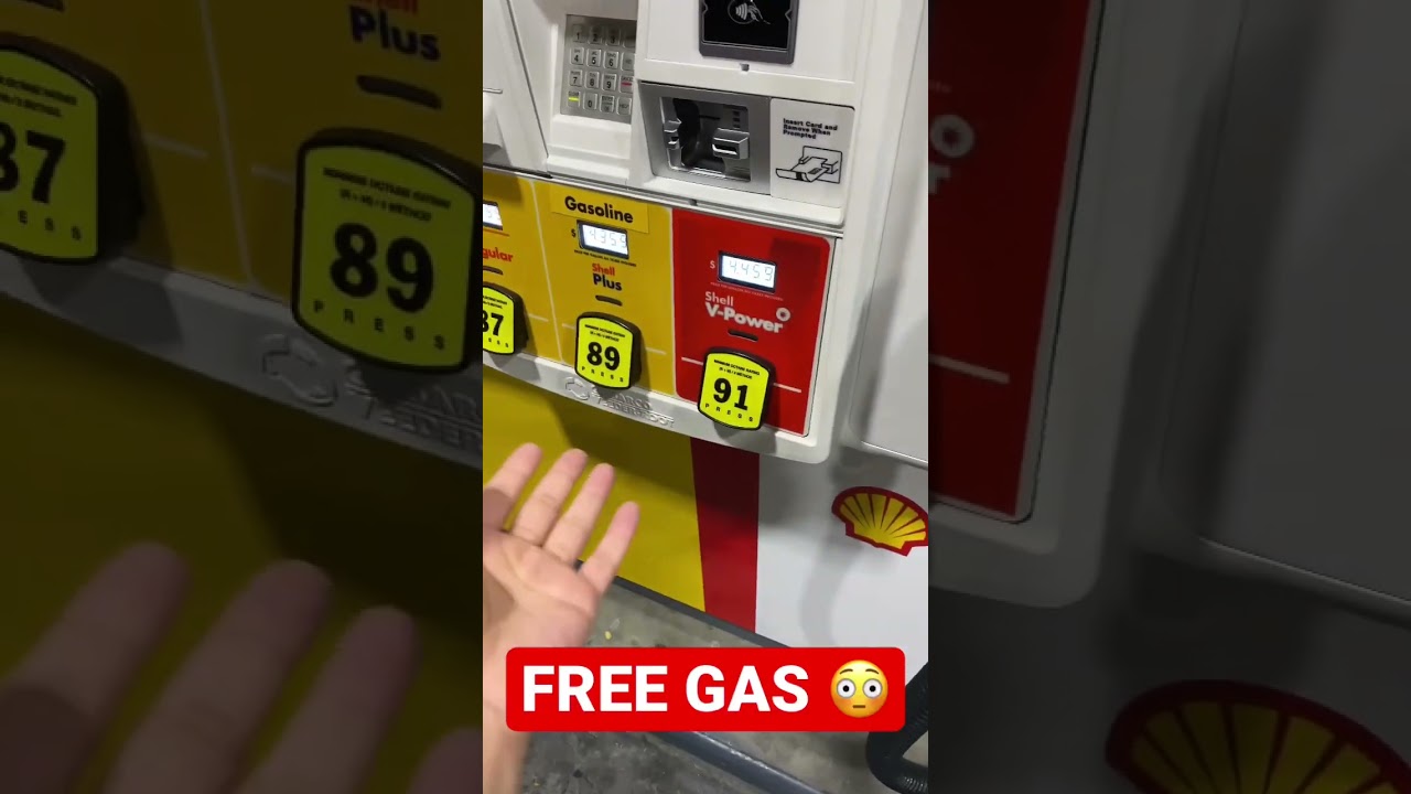 FREE GAS HACK!😳❤️#shorts