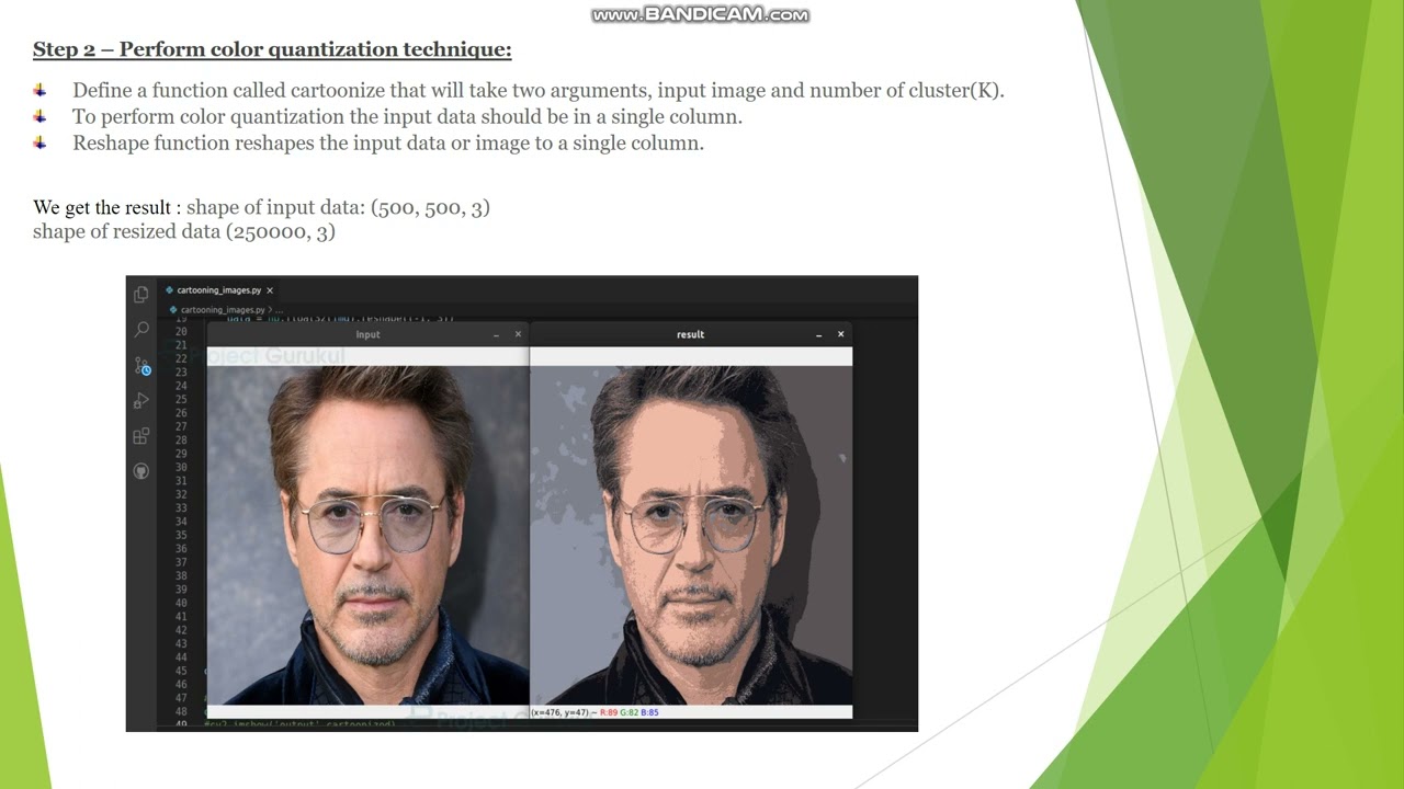 Cartoonify an Image using Python & OpenCV (Multimedia project)