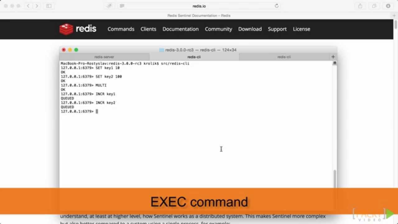Building Databases with Redis Tutorial: Explaining Transactions | packtpub.com