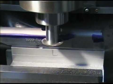 Harp Custom 1911 Pistol; Milling a French-Border cut on a slide.