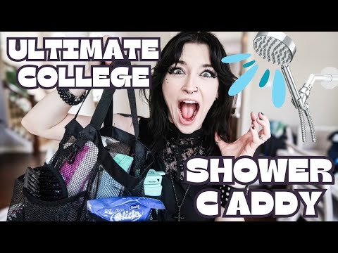 The Ultimate College Shower Caddy Reveal ๐ โ Packed with Surprises! ๐