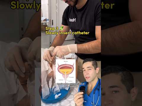 Doctor Explains: how to insert a catheter