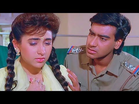 तुम मेरी मौत की खबर सुनकर भाग आयी - Ajay Devgn | Zabardast Dialogue | Karishma Kapoor | Shaktimaan