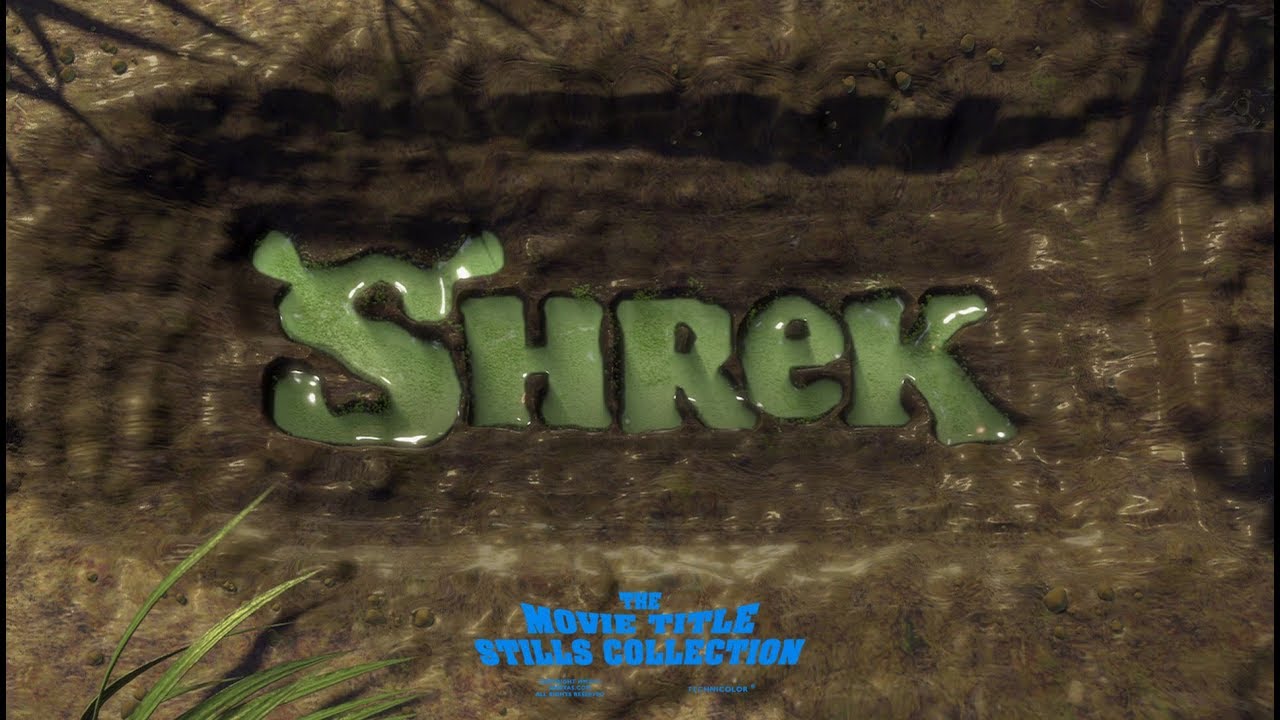 Shrek (2001) title sequence