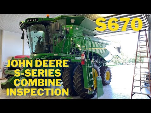 Learn how to inspect a John Deere S-Series Combine!