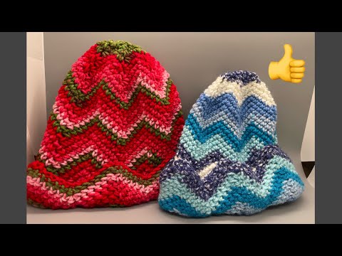 Unique Chevron Hat