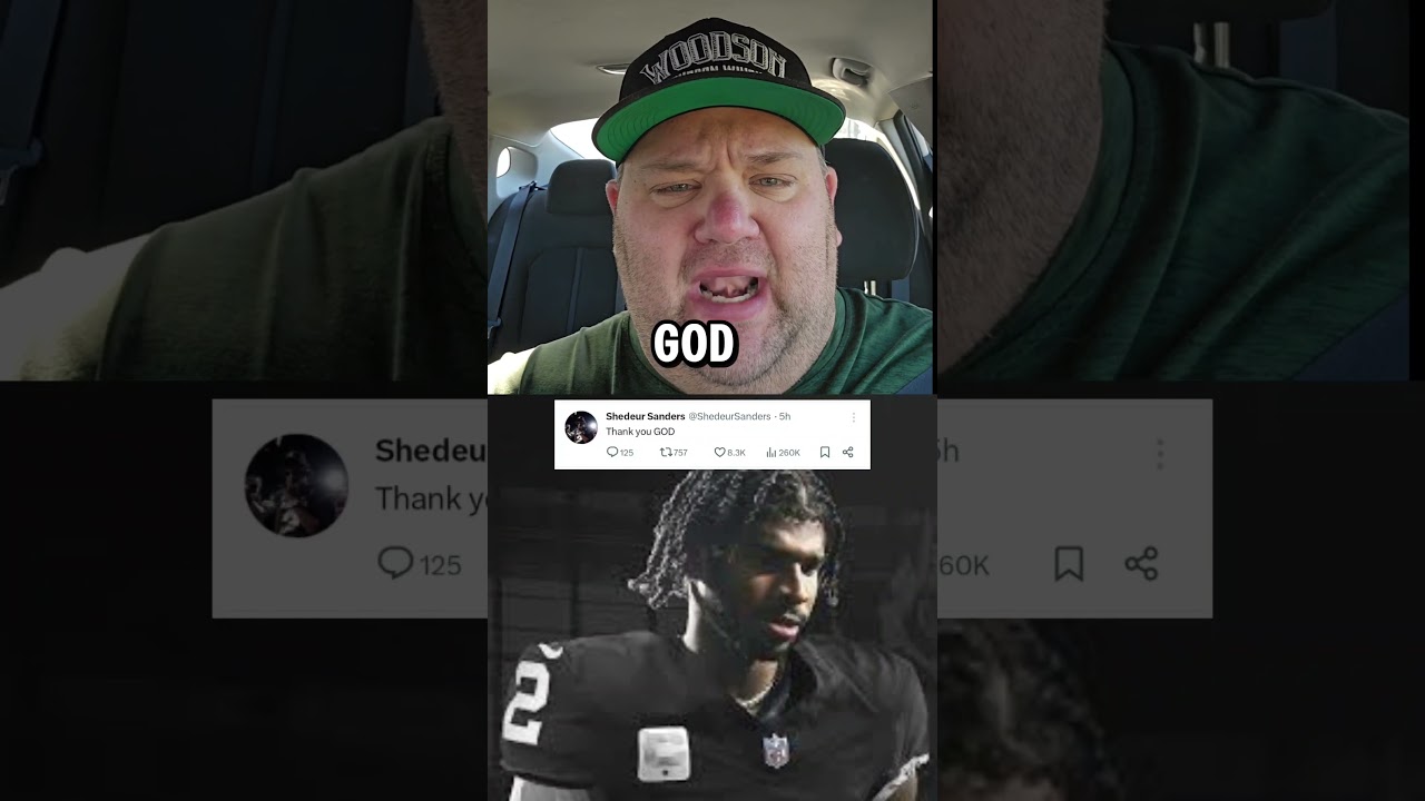 Sanders thanks god on day raiders are off