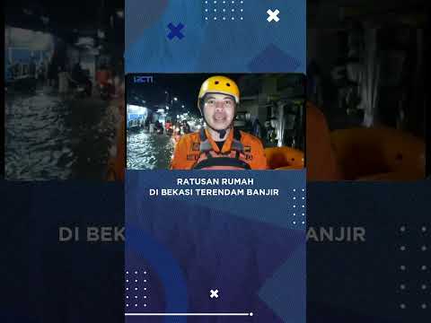 Ratusan Rumah di Bekasi Terendam Banjir