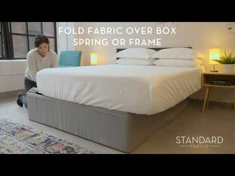 Circa Bed Wrap Installation | Standard Textile Home