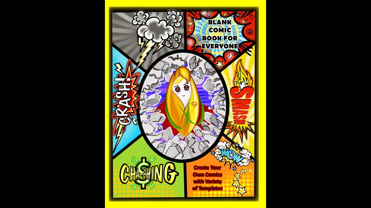 Blank Comic Book for Everyone - Create Your Own Comics with Templates Variety - The Power is Yours!