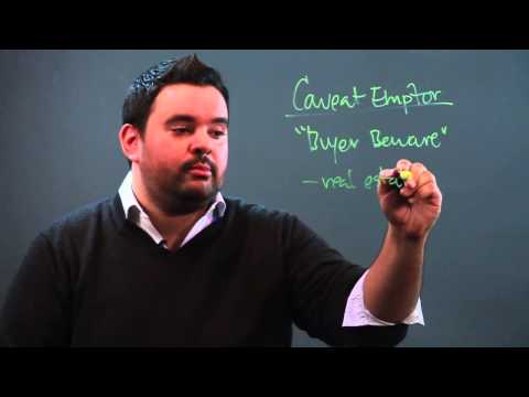 Principles of Caveat Emptor