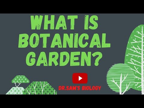What is Botanical garden?