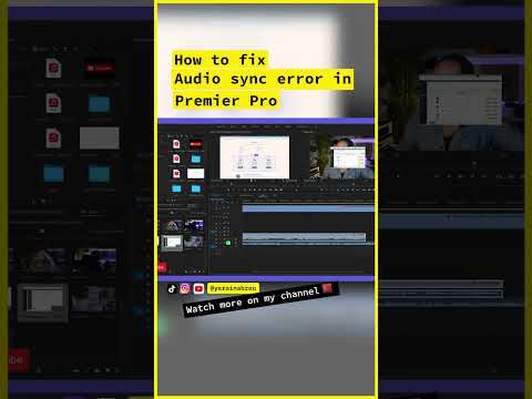 How to Fix Audio Synchronize Issues in Premiere Pro 🙌 (Fix the Grayed-Out Sync Button)