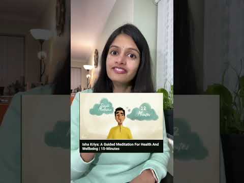 Isha Kriya 🌟 Free Online Guided Meditation for Beginners | Sadhguru