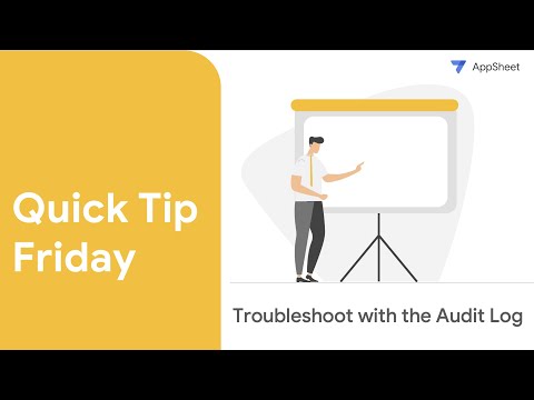 Quick Tip Friday - Troubleshoot Using the Audit Log