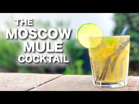 How To Make a MOSCOW MULE Cocktail | 1-Minute Cocktail Recipes