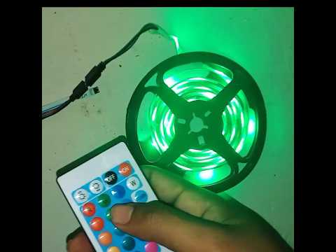 rgb strip light unboxing ।best rgb strip light under 300 #creativexyz #short #short #homedecor