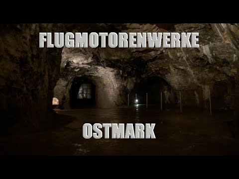FLUGMOTORENWERKE OSTMARK WW2 UNDERGROUND FACTORY TURNED NUCLEAR SHELTER