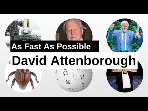 David Attenborough As Fast As Possible
