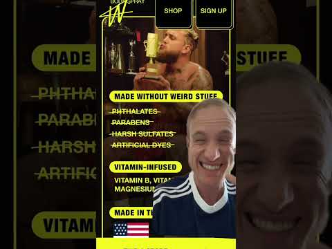 Is Jake Paul's W body spray clean and healthy?