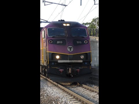 Providence bound commuter rail train! #mbta #rail #railfan #railroad #train