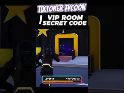 TIKTOKER TYCOON FORTNITE - VIP PIN CODE