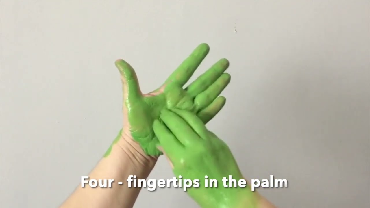 Six Steps for Effective Hand Sanitizing