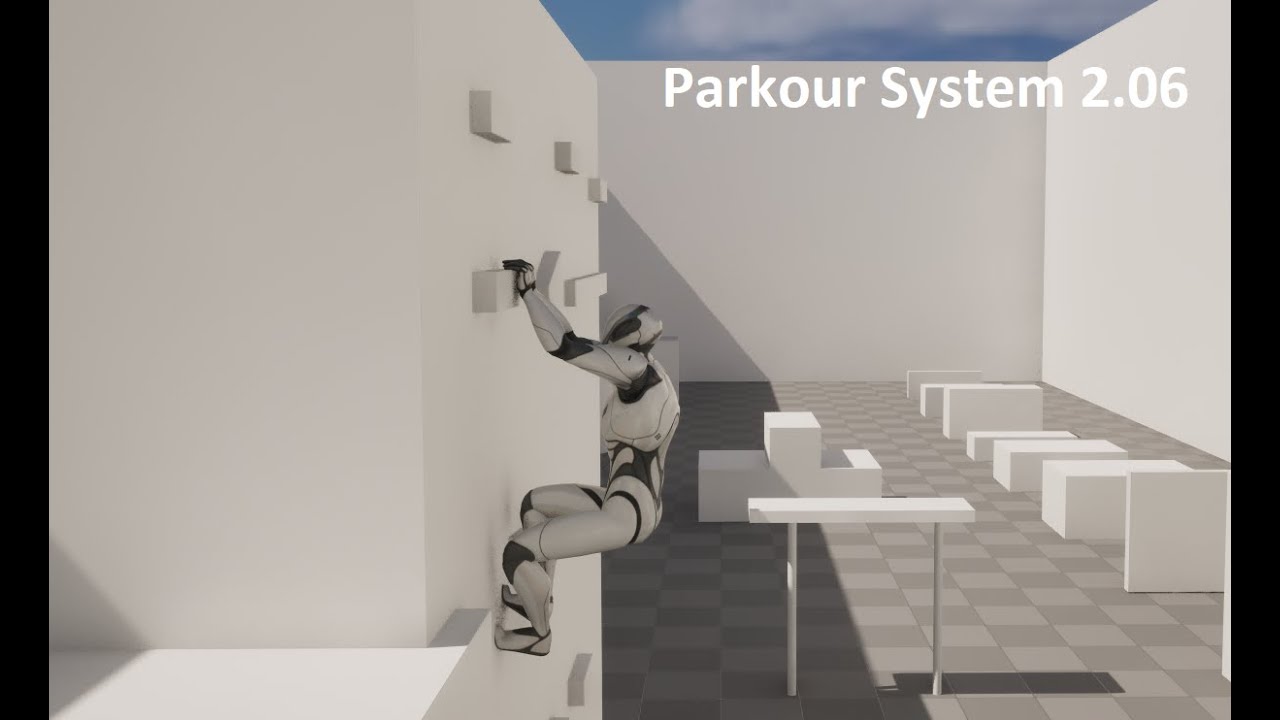 Parkour Climb System V2.06 Plugin (Game Animation Sample ) Quick Setup Video