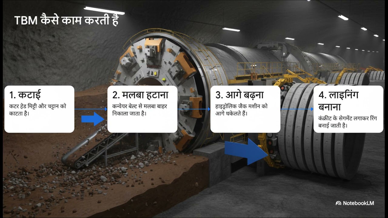 How Metro Is Built Underground 😳 | Full Civil Engineering Explained (TBM, Tunnels & Stations) #metro