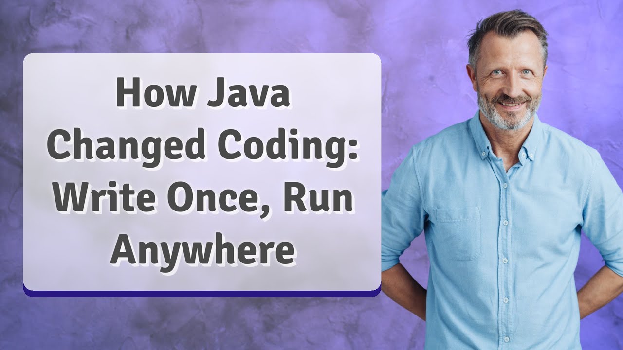 How Java Changed Coding: Write Once, Run Anywhere