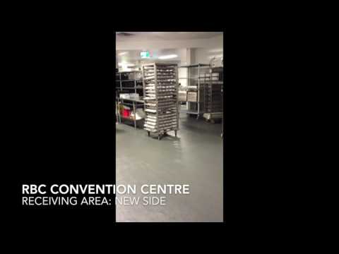 RBC convention centre: Receiving area