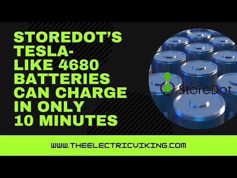 StoreDot’s Tesla-like 4680 batteries can charge in only 10 minutes
