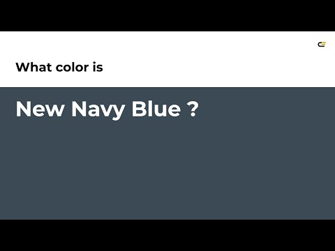 New Navy Blue color #3b4a55 hex color - Blue color - Warm color 3b4a55