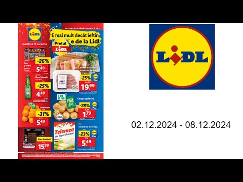 Catalog Lidl - 02.12 - 08.12.2024