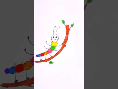 Step-by-Step Worm Painting Tutorial - Art for Everyone