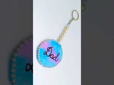 Father's Day Keychain 🥰💖 #shortsvideo #fathersday #keychainfordad #father