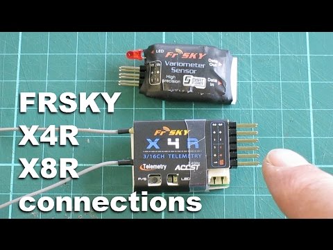 Newton Airlines: FrSKY X8R and X4R receiver connections