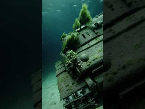 π¬π§ British WW1 Tank Found Beneath English Channel β Is It Real?! #shorts #ai #underwater