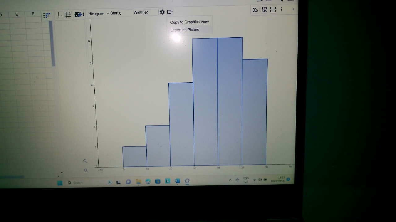 35.Geogebra-Sketching Histogram (Use of stem & leaf diagram)