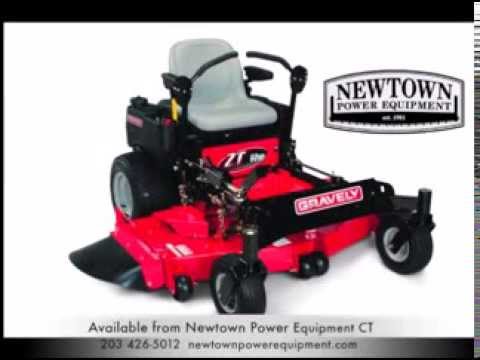 Stamford CT area Gravely dealer ZT XL zero turn mowers Newtown Power Equipment CT