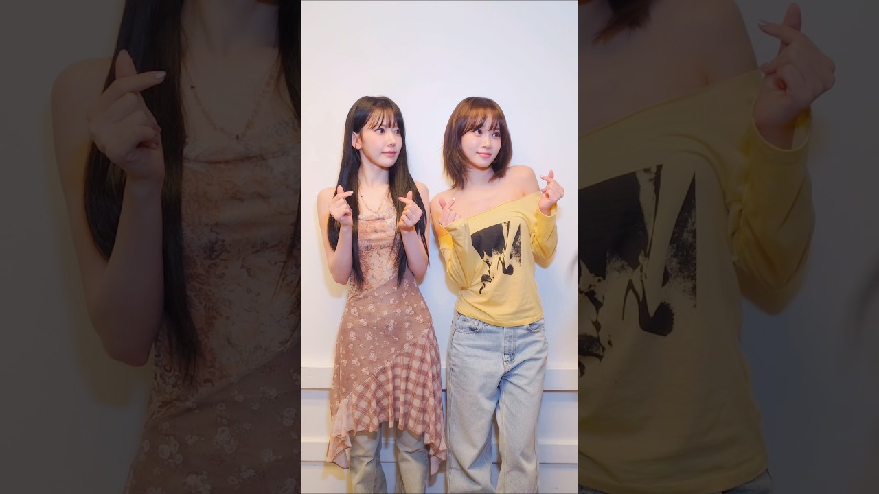 love love love u #LE_SSERAFIM #르세라핌 #KIMCHAEWON #김채원 #SAKURA #사쿠라 #HUHYUNJIN #허윤진