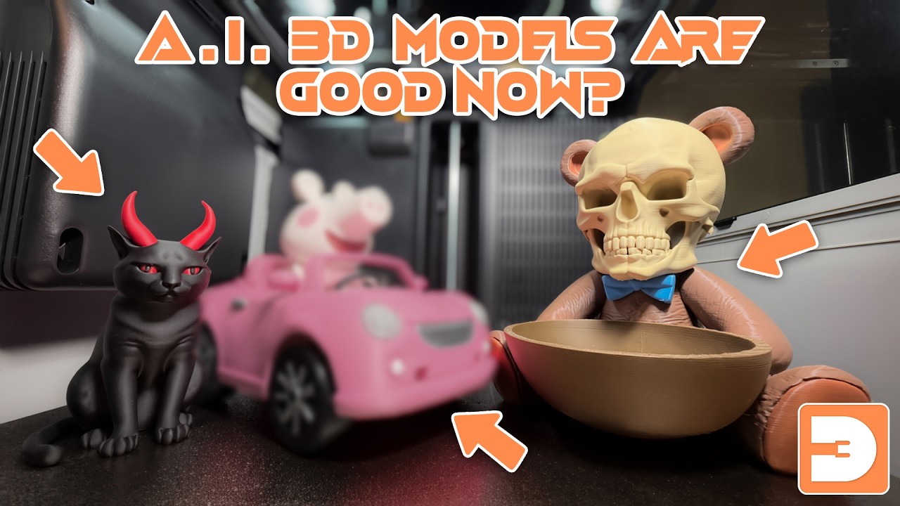 A.I. generated 3D prints are good now?