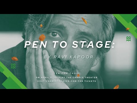 Pen to Stage: Interview with Ravi Kapoor | Tea for Toofi