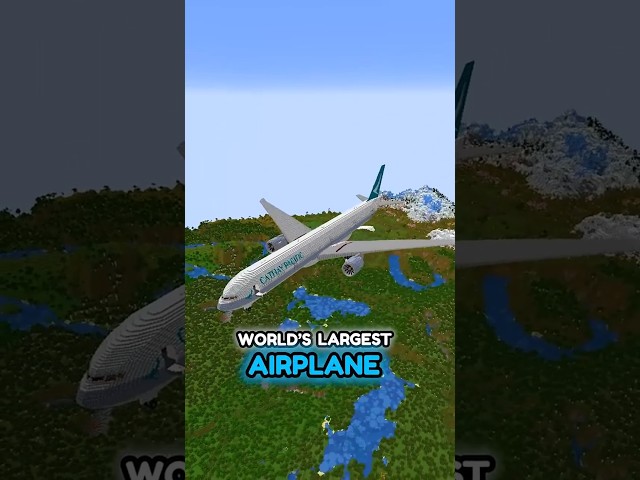 World's Largest Airplane [1.21+] Minecraft Map