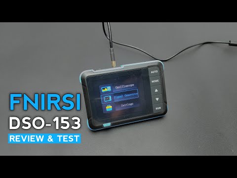 Best DSO under 50$ | DSO & signal generator | FNIRSI DSO 153