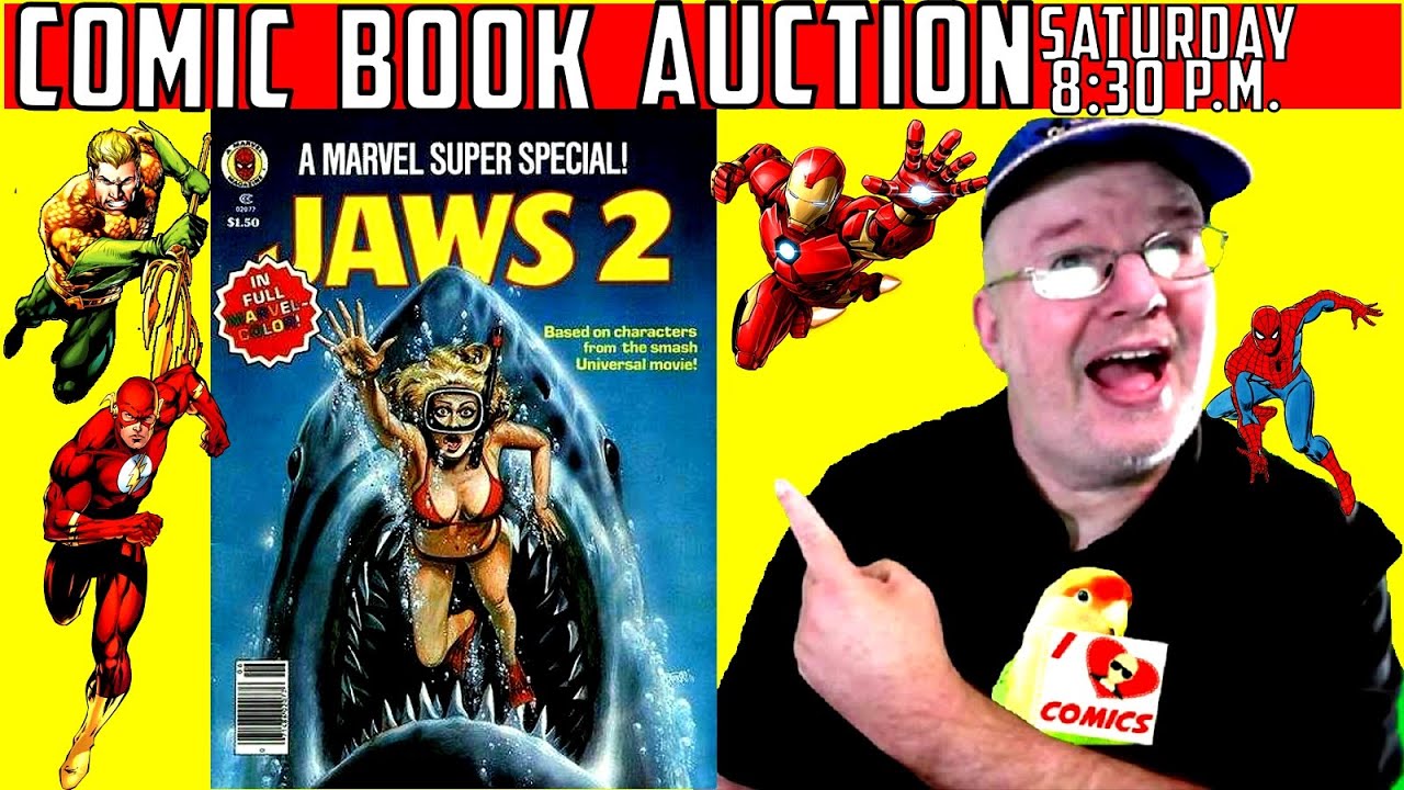 200 Comic Books For Auction For Readers & Collectors Of Comics