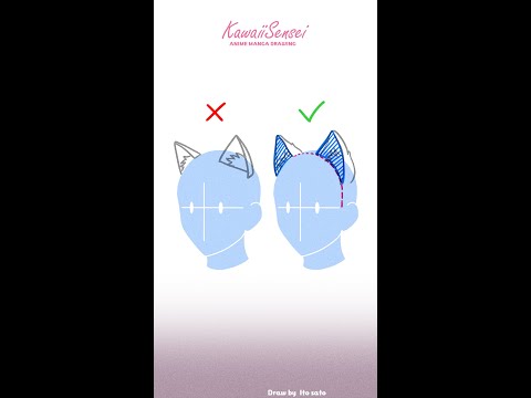 ケモ耳◯☓ Correct cat ears🐱 #Shorts
