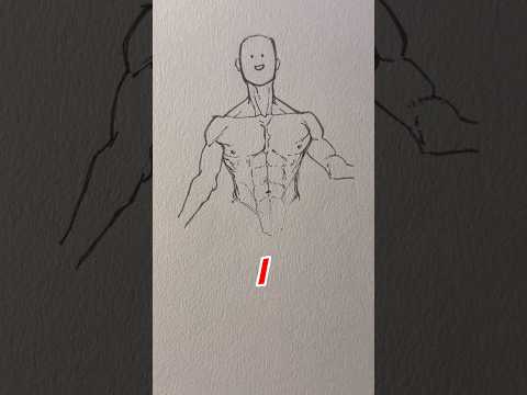 How to draw Abs || Jmarron