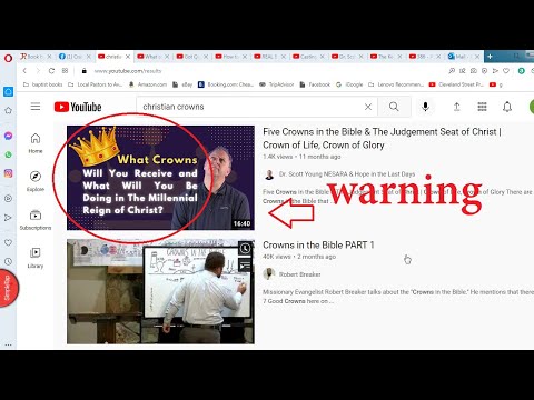 EXPOSING THE FIVE CROWNS TEACHING - NOT IN THE BIBLE - EXPOSED FALSE TEACHING - THERE IS ONE CROWN